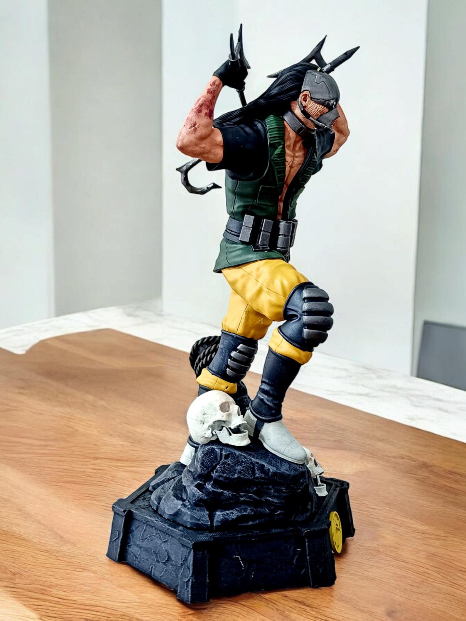 Mortal Kombat Kabal Figure 25 Cm Mortal Kombat Collectible, Hand ...