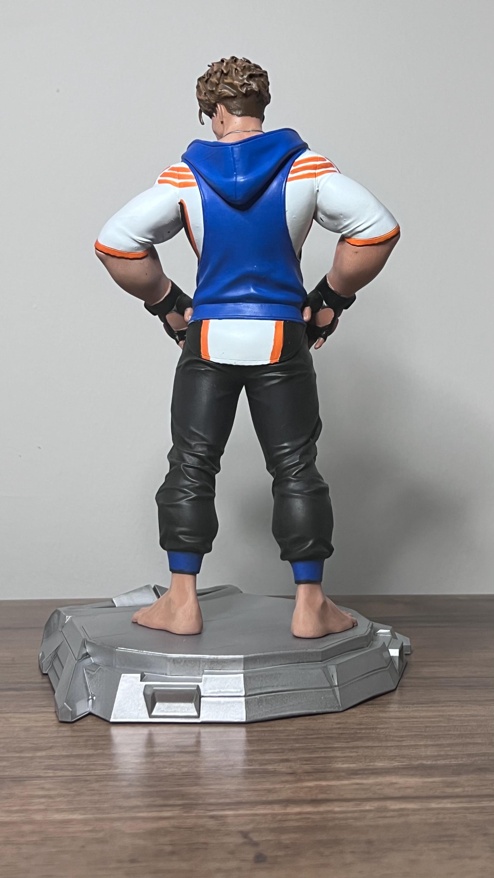 Street Fighter 6 - Luke Figure – 3D Printed & Hand-painted Collectible ...