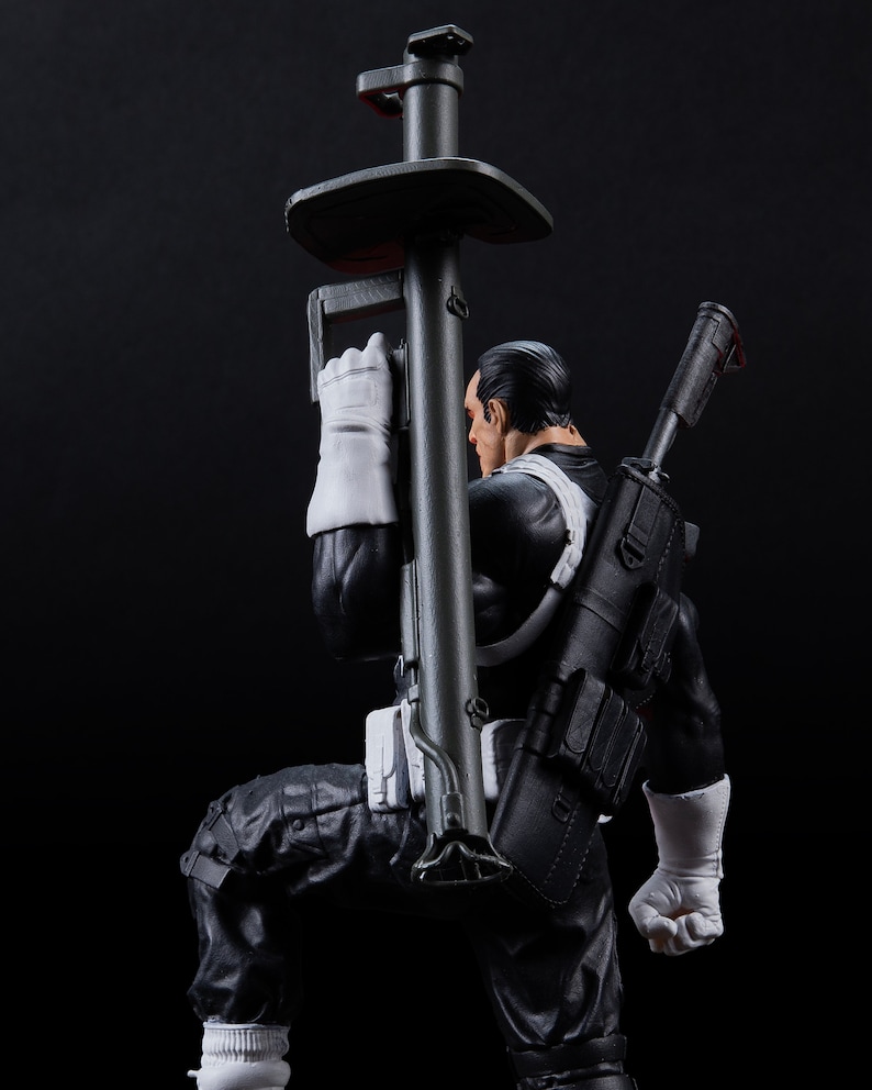 Handcrafted Punisher Figure - Marvel Universe's Ruthless Justice ...