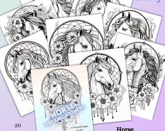 dreamcatcher coloring pages printable