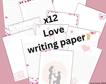 Chicana Love Writing Paper Set 6 Designs Printed Version Prison Wife ...