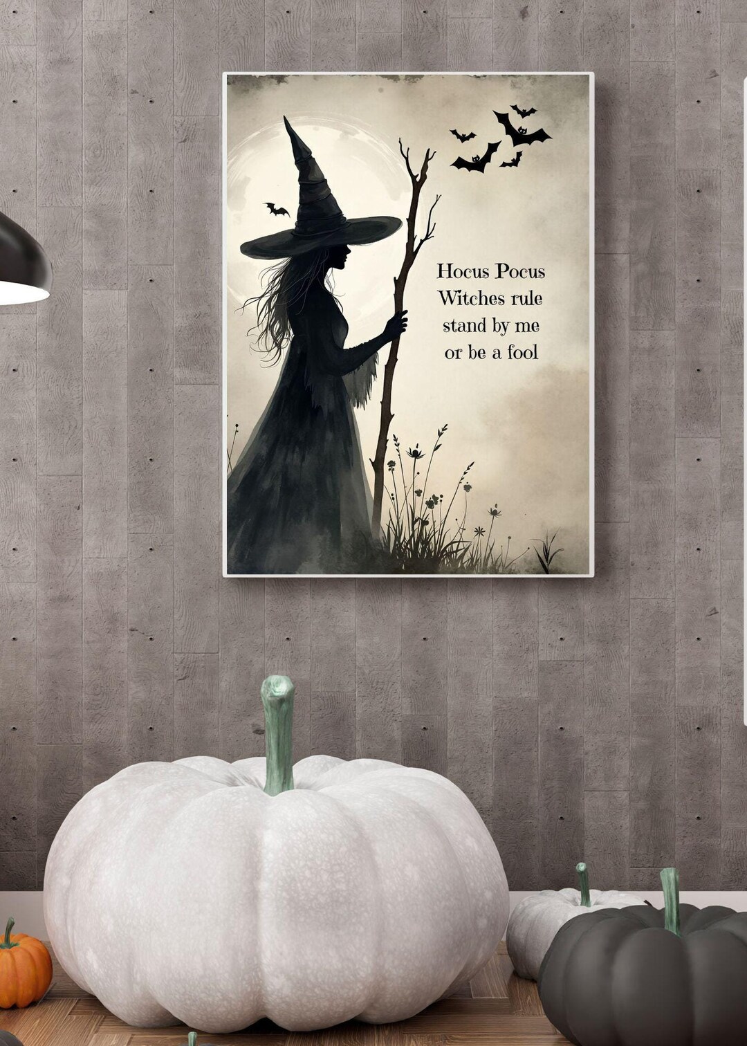 Witchy Wall Art, Witch Printable Artwork, Poetic Witch Print, Several ...