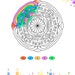 Mandala by Numbers Coloring Pages: Mindful Mandala (PDF Pattern) - Etsy