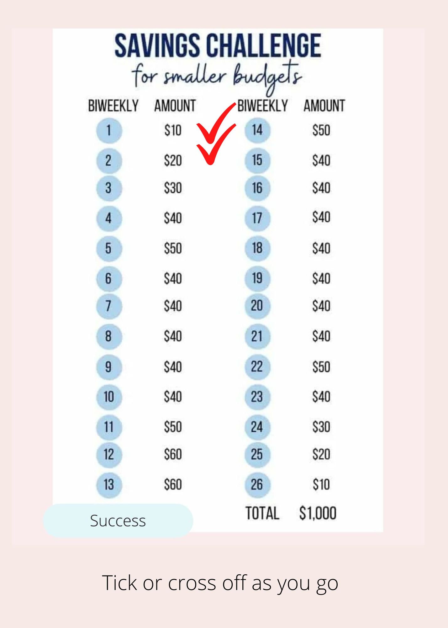 Money Savings Challenge Printables, Catch a Falling Star, Christmas ...