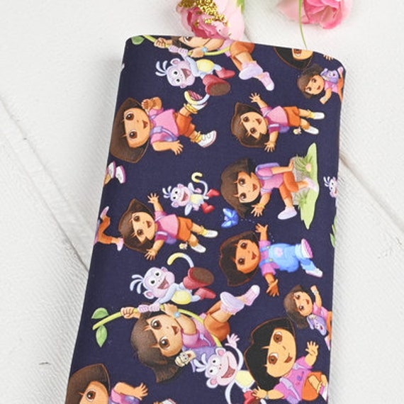 Dora the Explorer Fabric Cartoon Fabric Cotton Fabric by the - Etsy