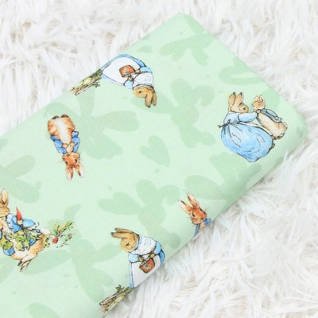 Peter Rabbit Fabric, Beatrix Potter Fabric, Cartoon Fabric, Cotton ...