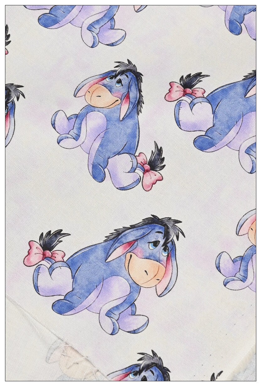 Disney's Winnie the Pooh Eeyore Fabric Cartoon Fabric - Etsy UK