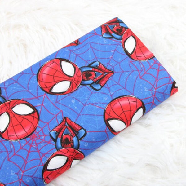 Spiderman Fabric - Etsy