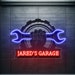 Custom Garage Sign for Men, Neon Sign Custom Logo, Gift for Him, Gift ...