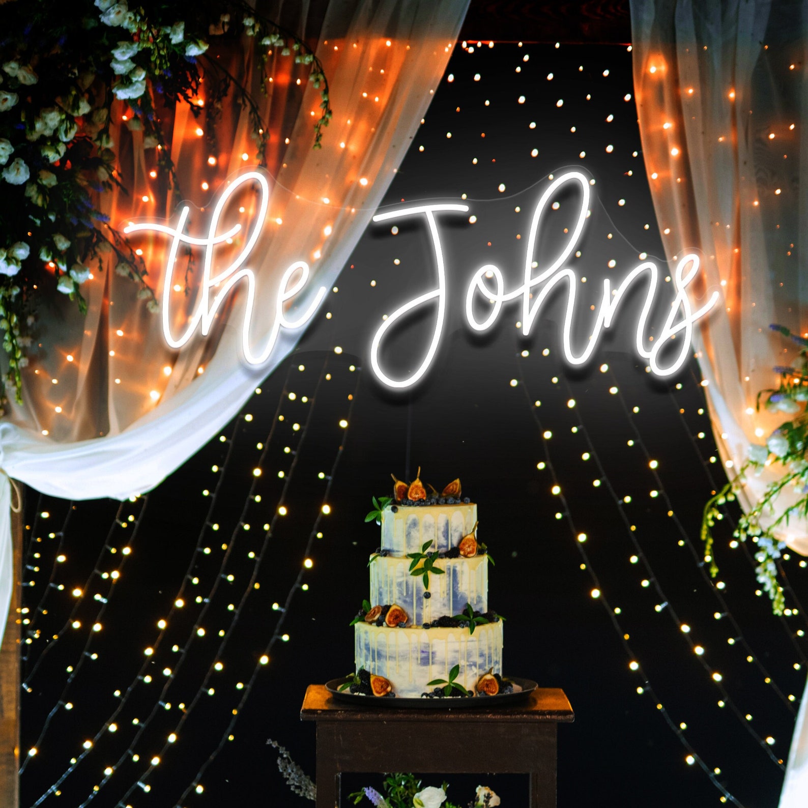 Neon Wedding Sign Custom, Neon Sign Wedding Light Sign, Custom Wedding ...