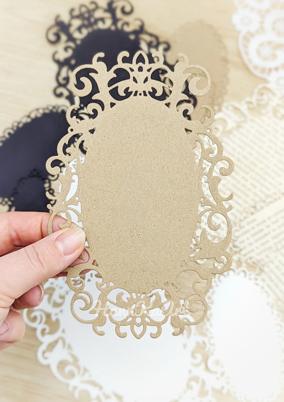 Scrapbooking / Bullet Journal Paper Frames / Die Cuts / Ephemera ...