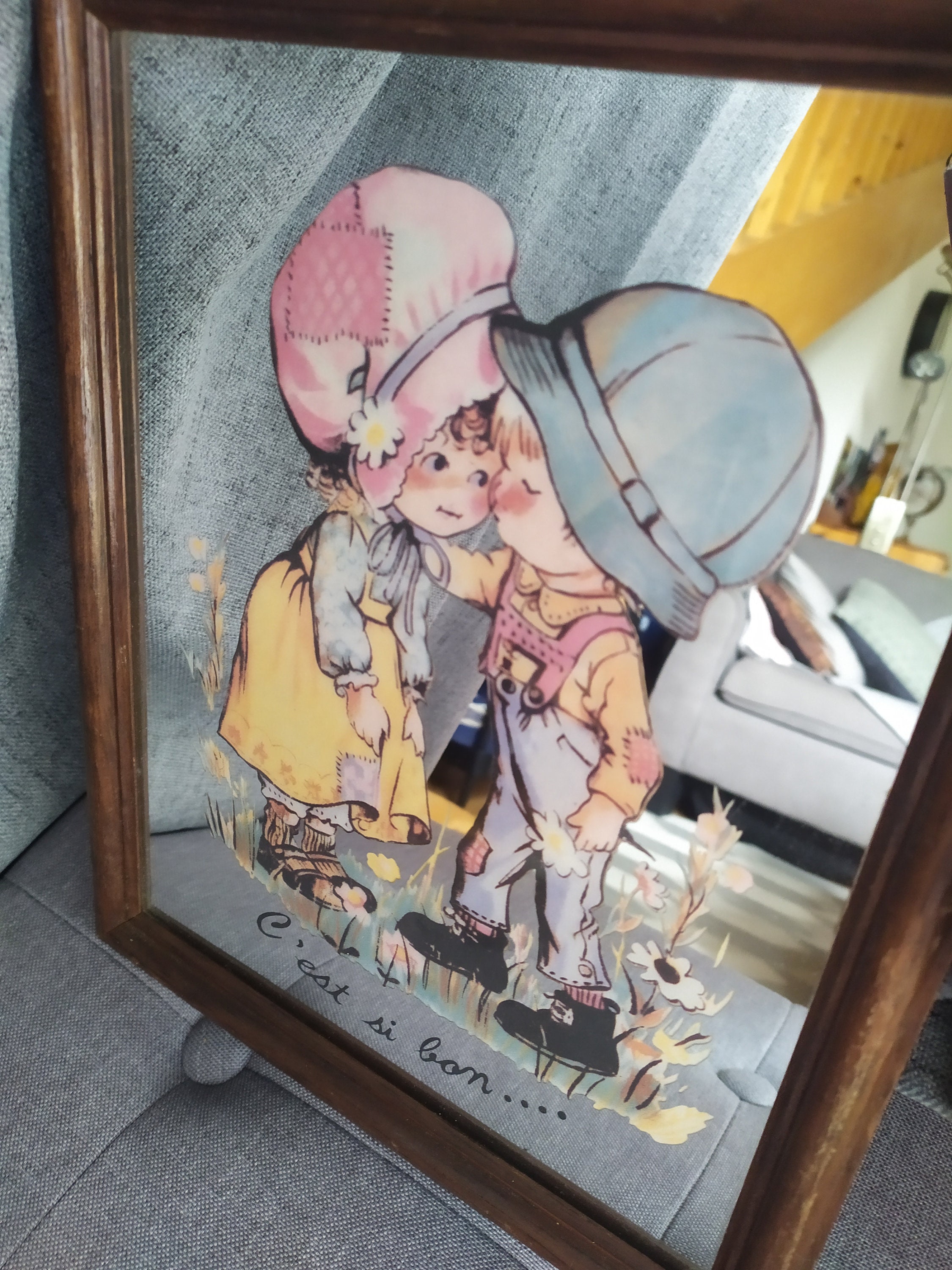 Sarah Kay Romantic Mirror 80's - Etsy