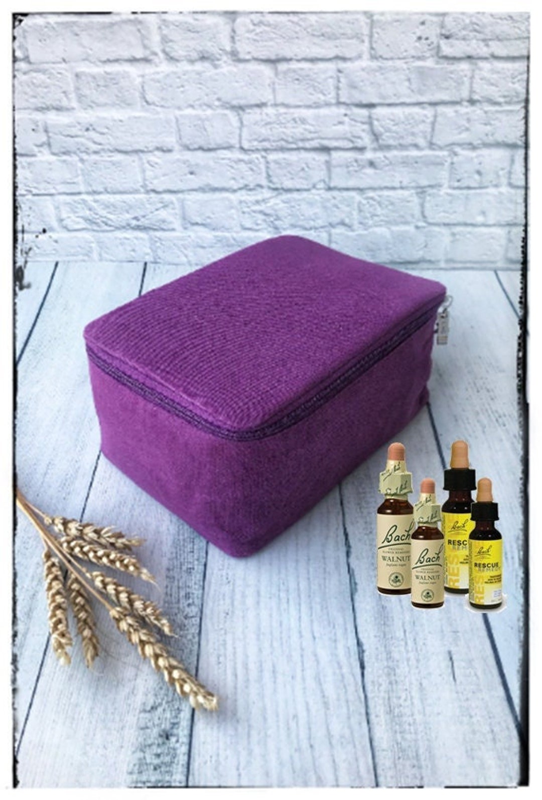 EMF Safe Homeopathy Storage Case for Bach Flowers and Rescue Remedies ...