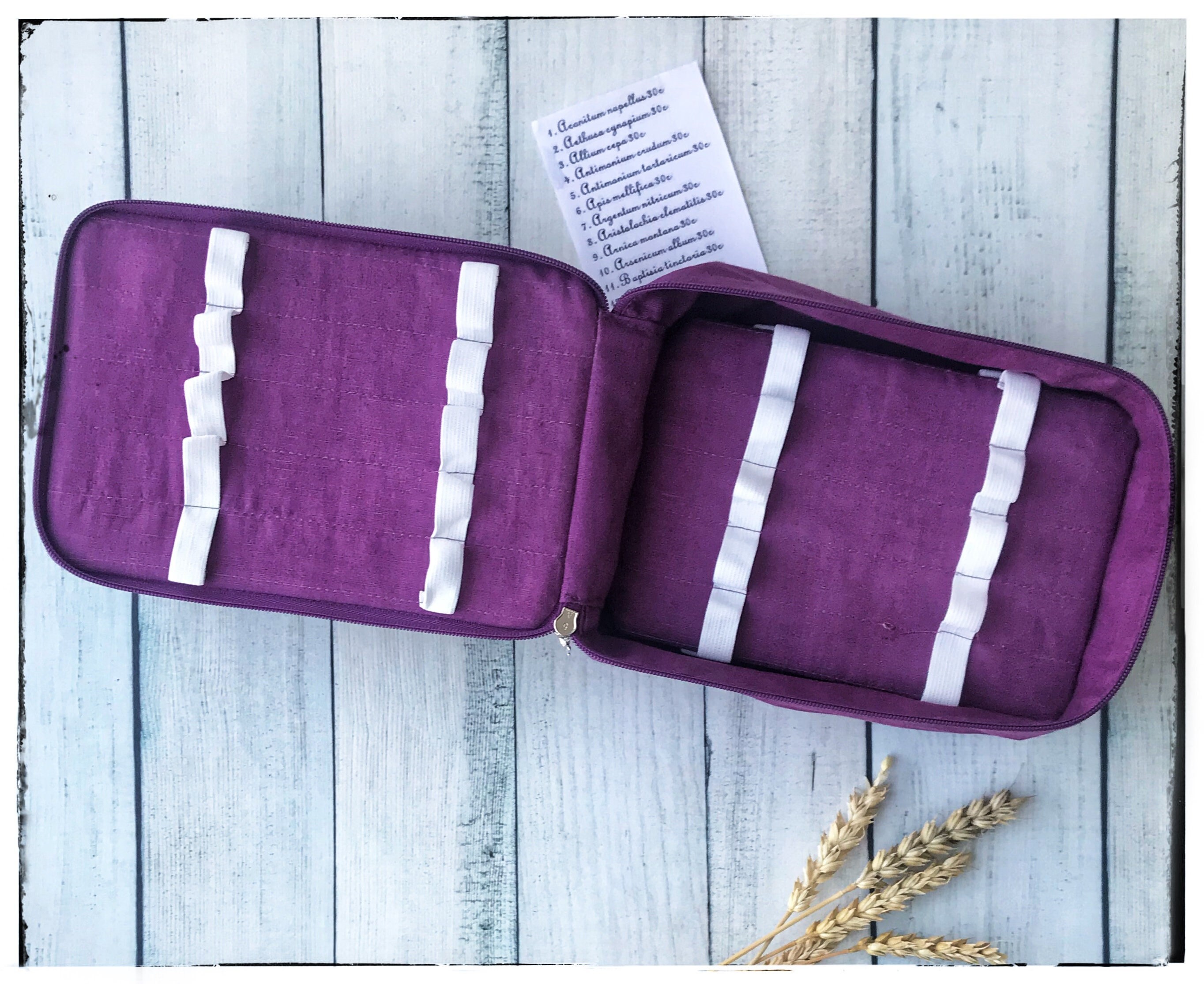 EMF Safe Homeopathy Storage Case for Bach Flowers and Rescue Remedies ...