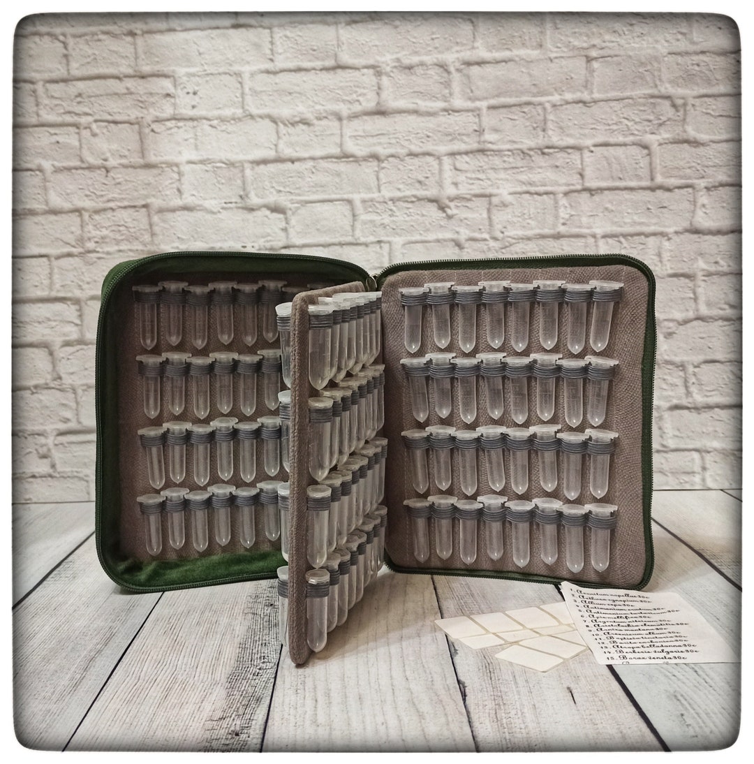 EMF Safe Homeopathy Storage Case With 2 Ml Medical Plastic Vials - Etsy