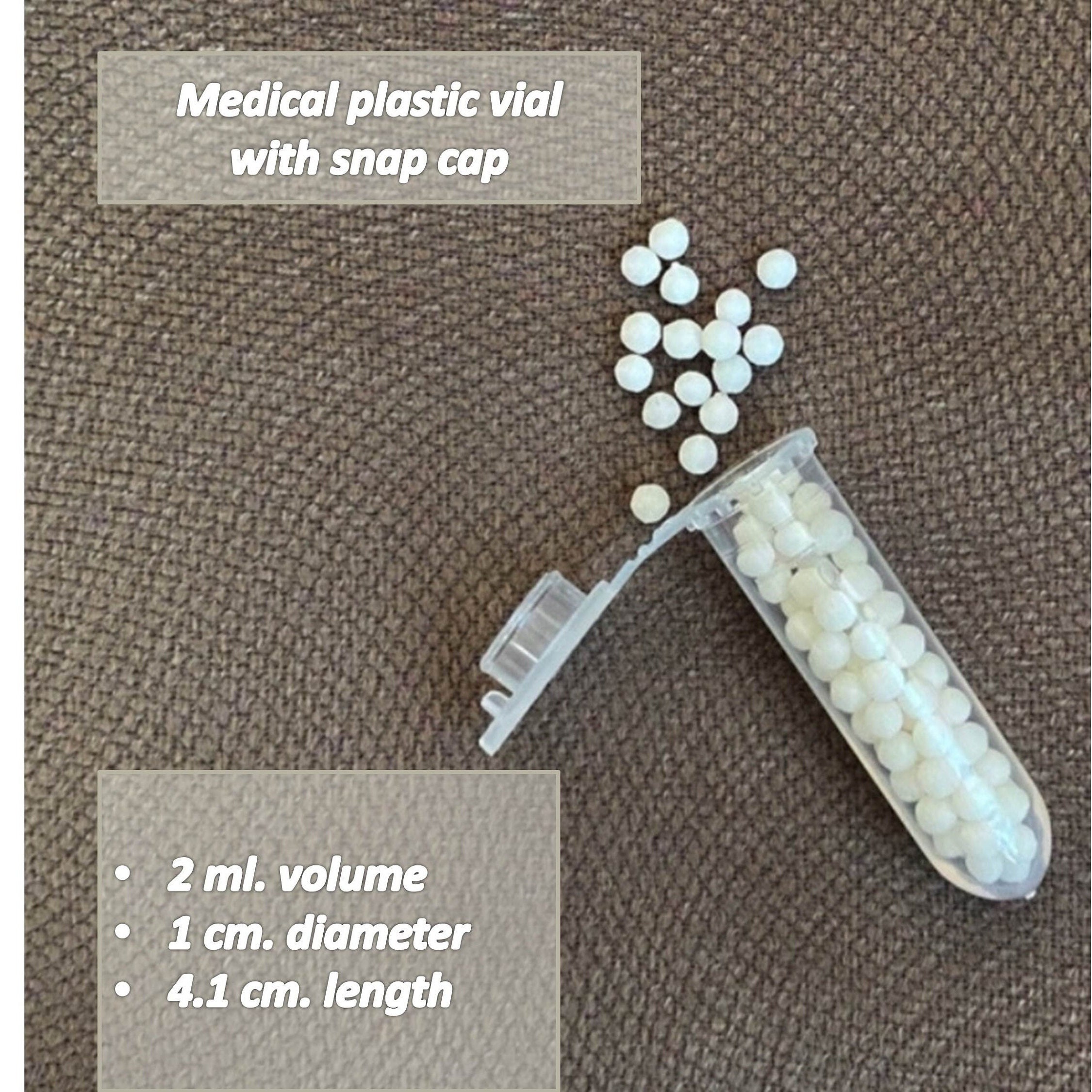 EMF Safe Homeopathy Storage Case With 2 Ml Medical Plastic Vials - Etsy