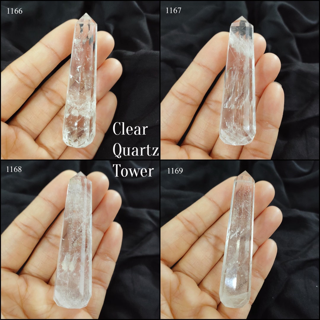 Clear Quartz Tower, Super High Quality, Clear Quartz is the Crown ...