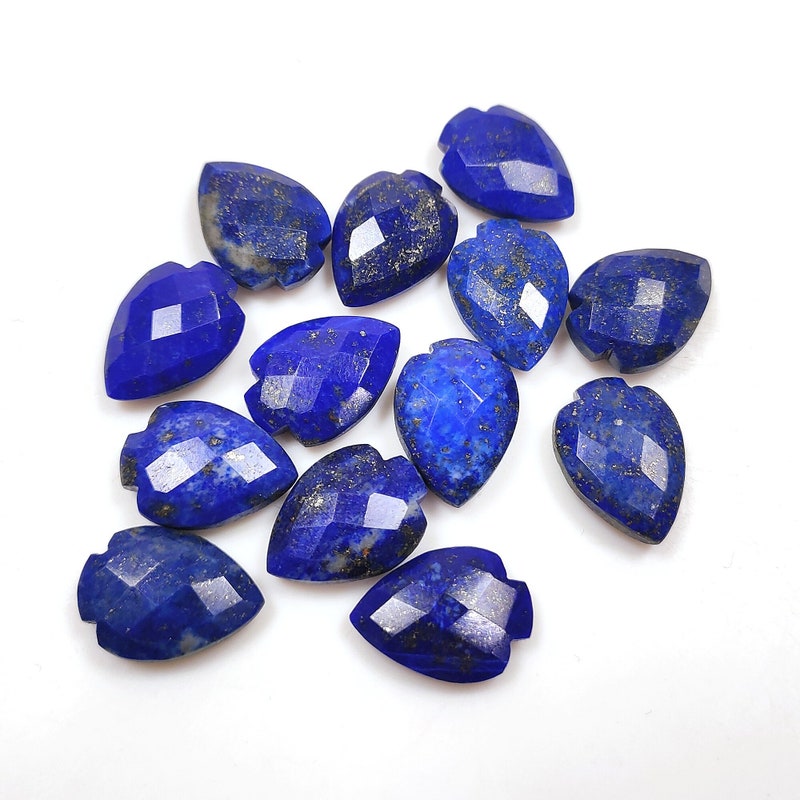 Faceted Lapis - Etsy