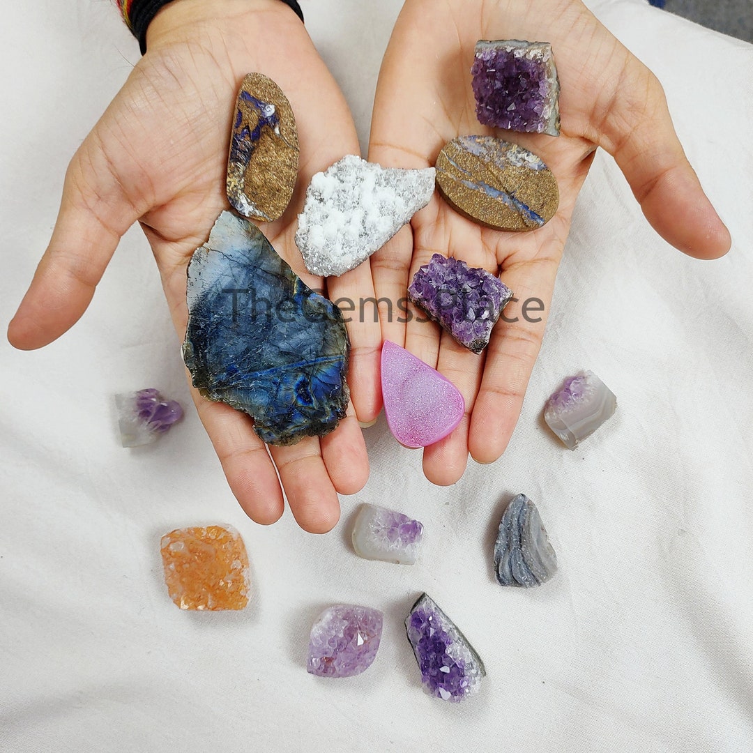 Healing Crystal Box, Mystery Crystal Scoop, Random Lucky Crystal, Rocks ...