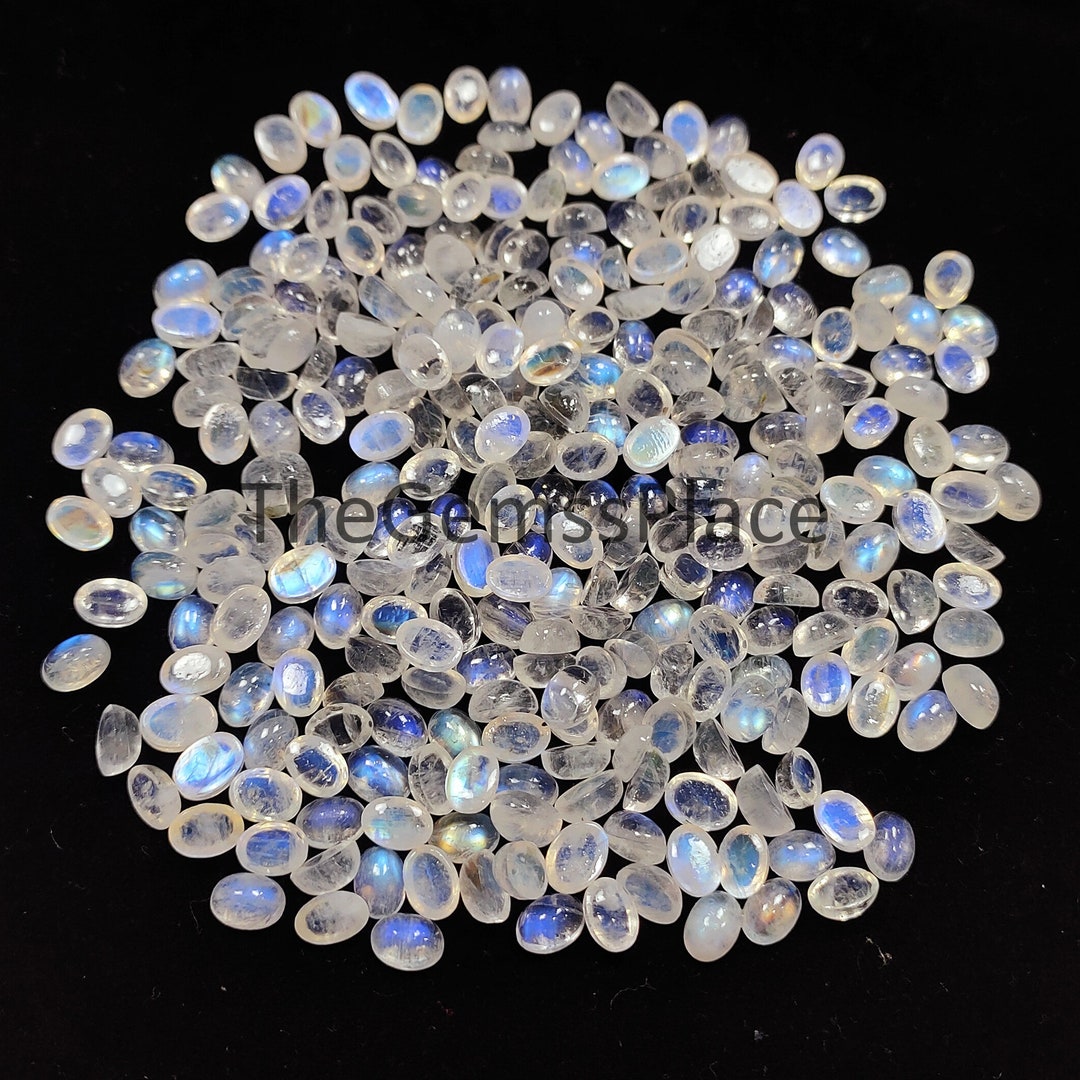 Beautiful Rainbow Moonstone, Blue Fire Moonstone, Rainbow Fire ...
