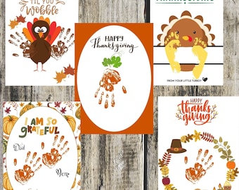 Turkey Footprint Art - Etsy