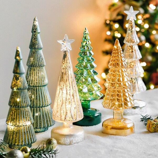 Glass Christmas Tree - Etsy