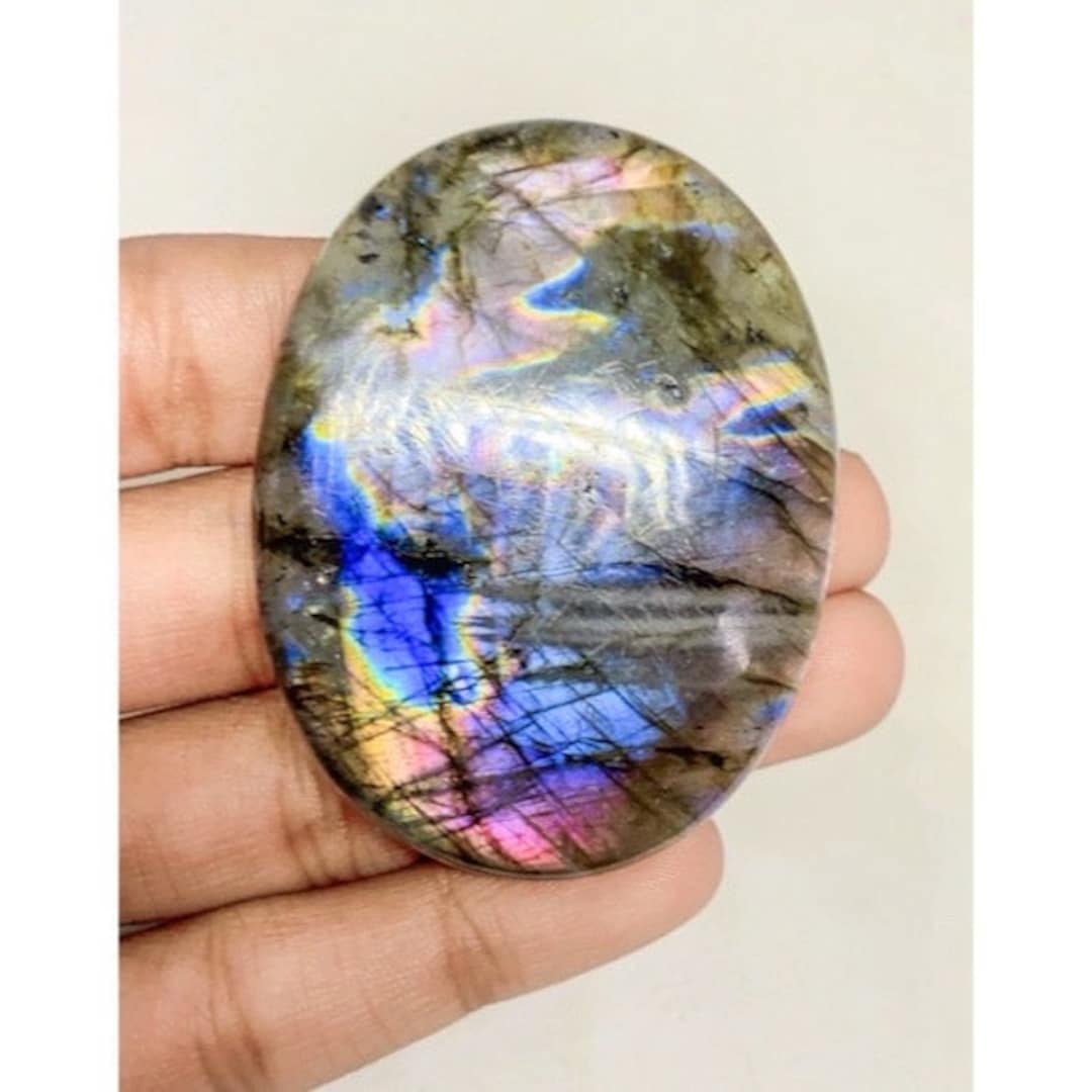 Amazing Unique Rare Spectrolite Fire Labradorite Cabochon Pendant ...