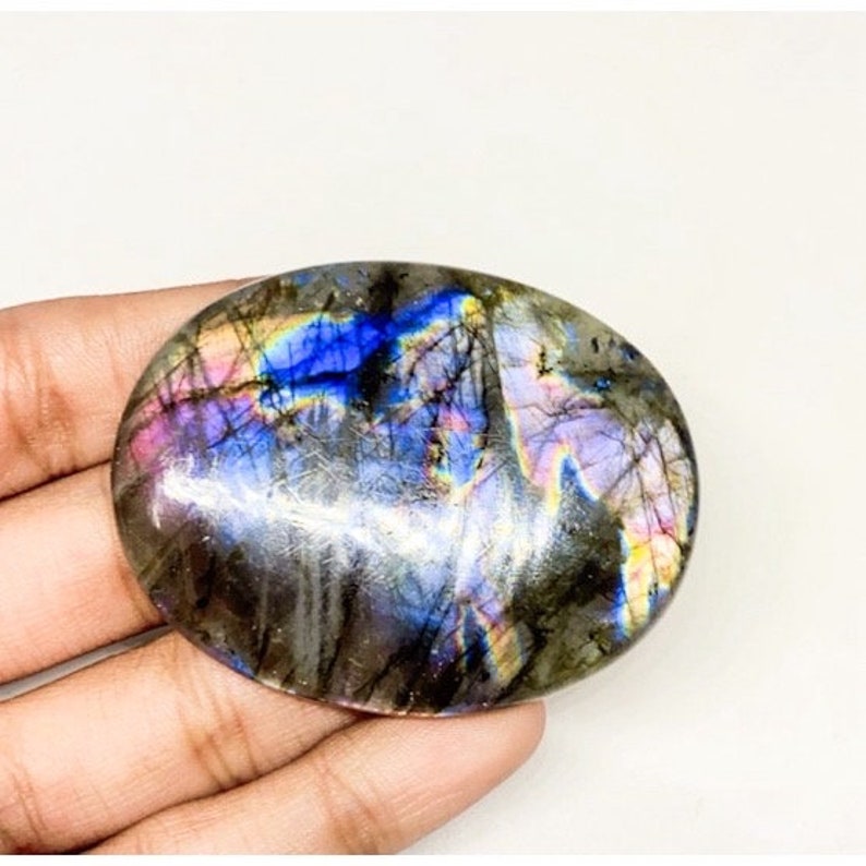 Amazing Unique Rare Spectrolite Fire Labradorite Cabochon Pendant ...