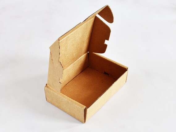 Corrugated Kraft T Box Small Qty 20 Etsy