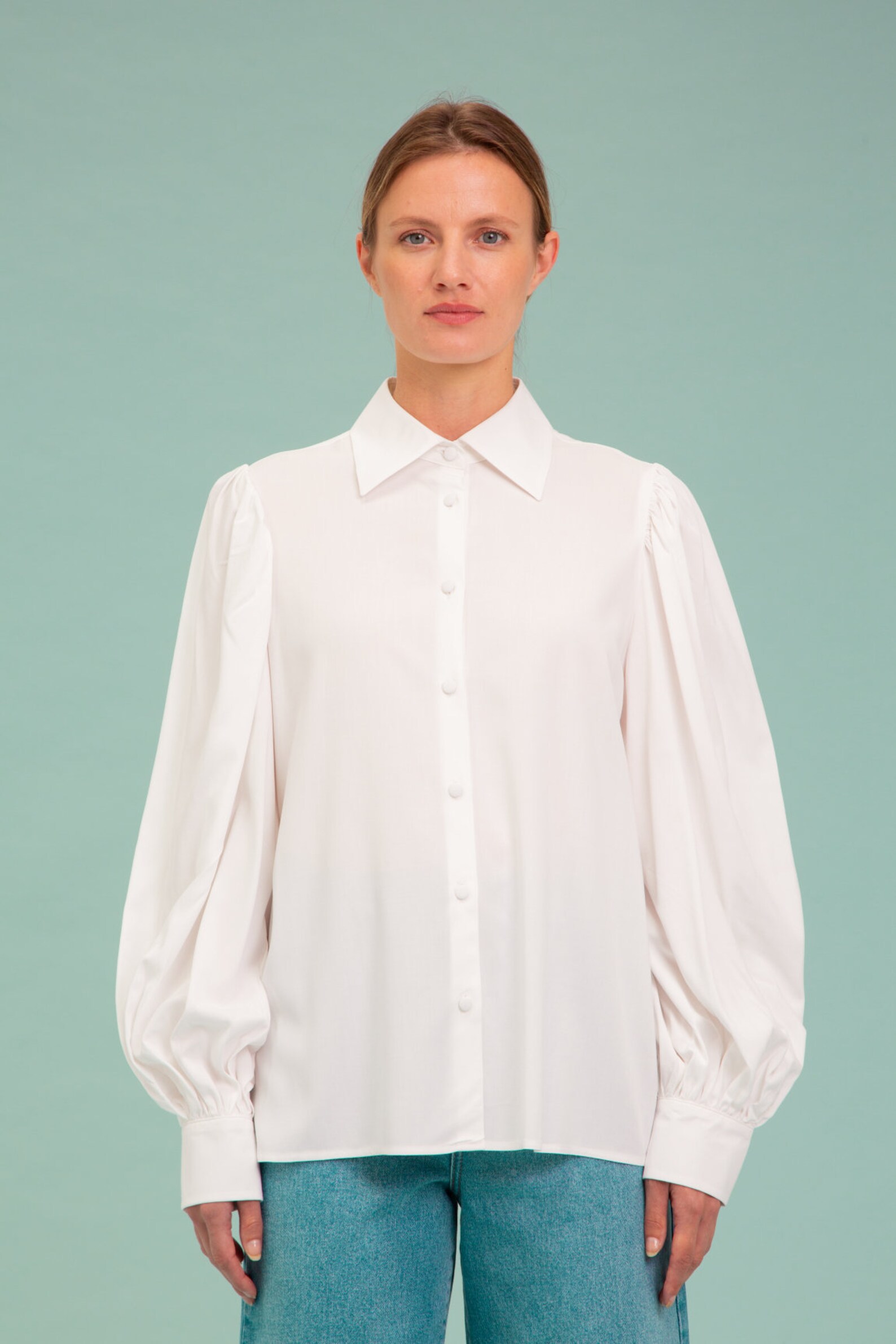 White Women Blouse,white Shirt,white Top for Women's,white Office Women ...