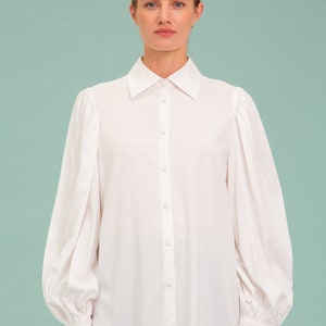 White Women Blouse,white Shirt,white Top for Women's,white Office Women ...