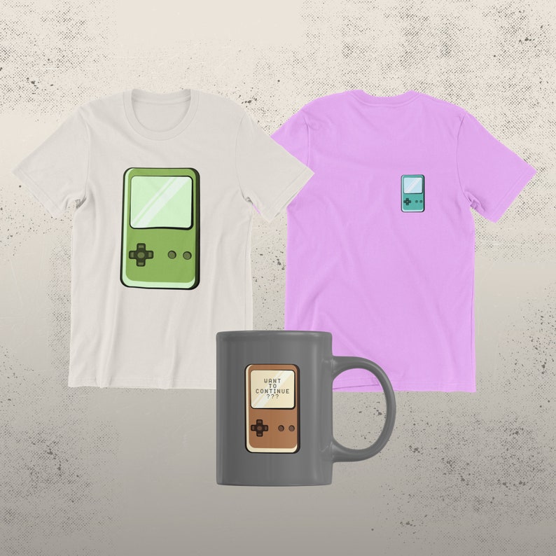 Retro Game Console Png's With Vibrant Colors for Sublimations , Gamer ...