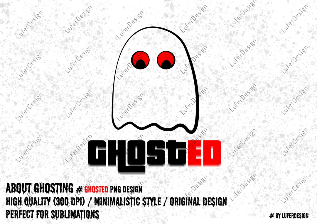 Ghosting Creative Png Design for Sublimations, Ghosted Gamers Png's for ...