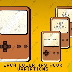 Retro Game Console Png's With Vibrant Colors for Sublimations , Gamer ...