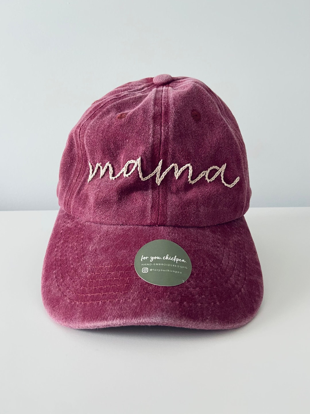 Hand Embroidered Mama Hat, Mama Baseball Cap, Mama Baseball Hat, Mama ...