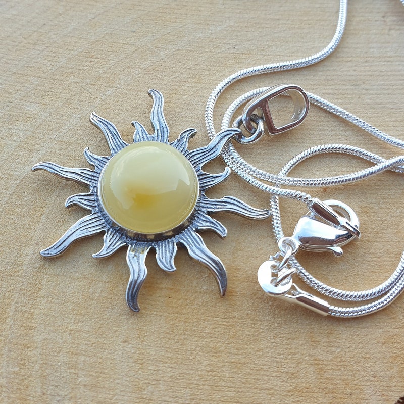 Sun Pendant - Etsy