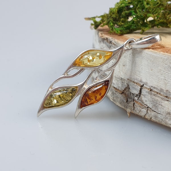 Amber Pendant - Etsy