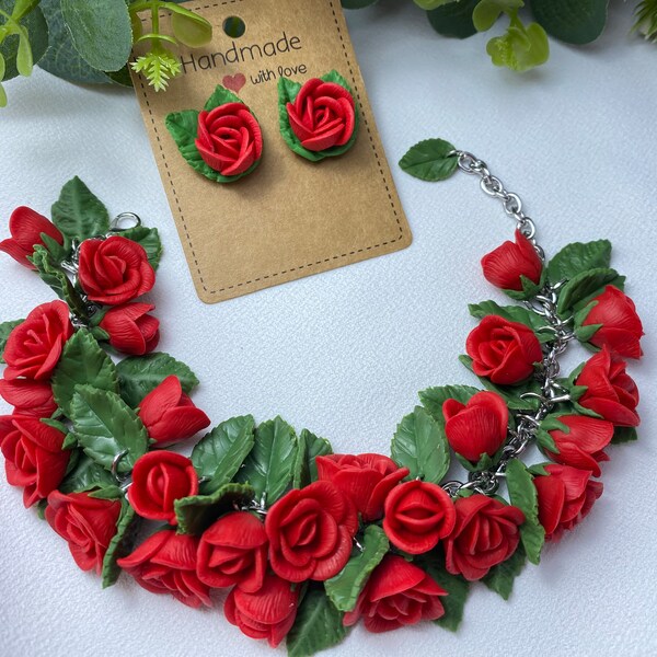 Rose Jewelry - Etsy
