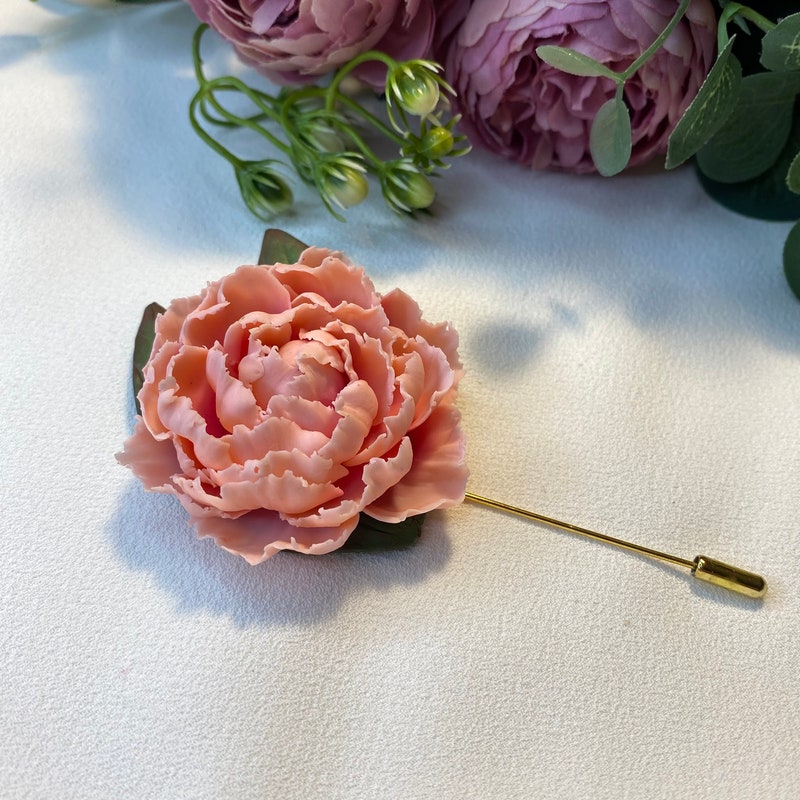 Flower Brooch - Etsy