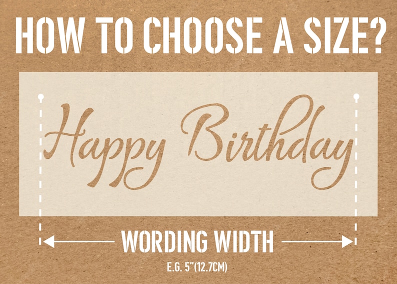 Personalised Custom Text Stencils Custom Word Stencils Name - Etsy