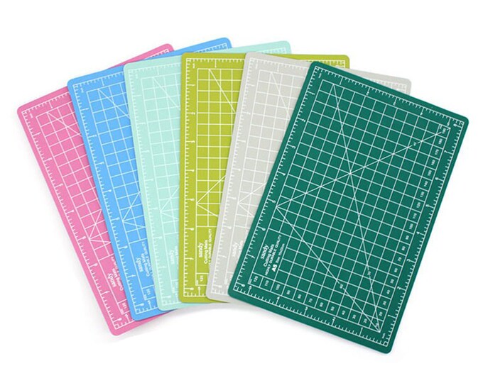 A4 Self-healing Craft Cutting Mat Non-slip With Metric Grid Lines (30cm ...