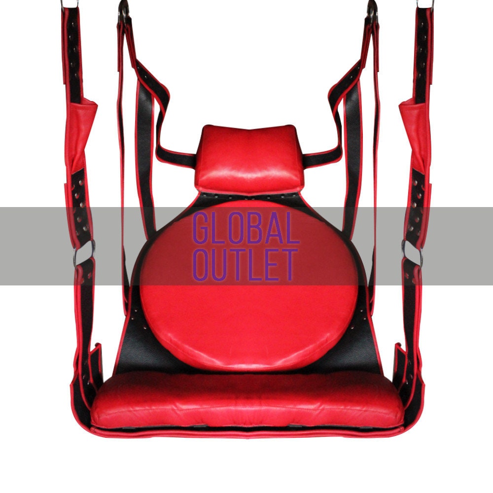Exclusive Vip Leather Sling Swing Bdsm Bondage Leather Sex Swing Adult Sex Sling Critical