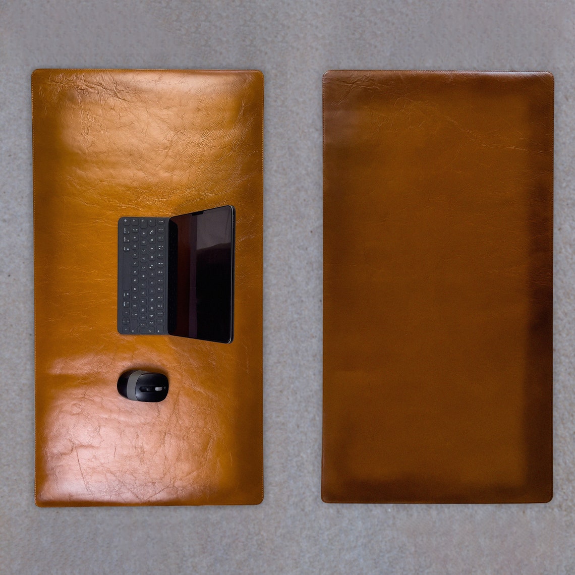 Desk Mat Genuine Leather Best Office Keyboard Mat Leather - Etsy