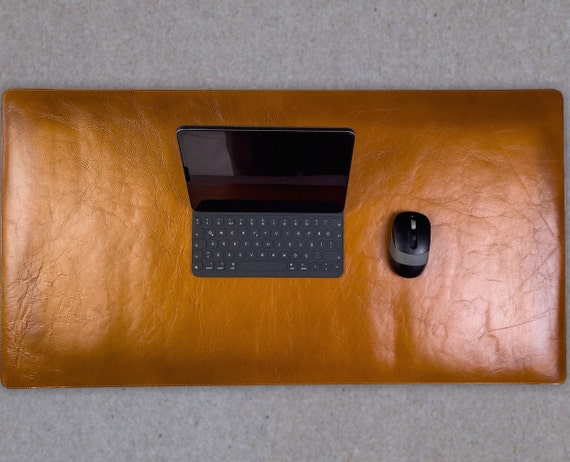Desk Mat Genuine Leather Best Office Keyboard Mat Leather - Etsy