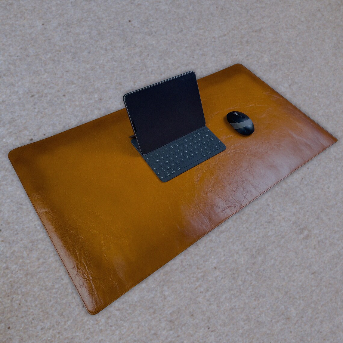 Desk Mat Genuine Leather Best Office Keyboard Mat Leather - Etsy