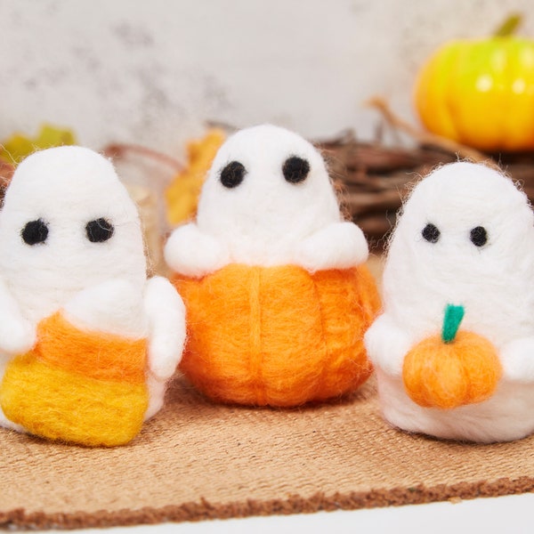 Needle Felt Ghost - Etsy