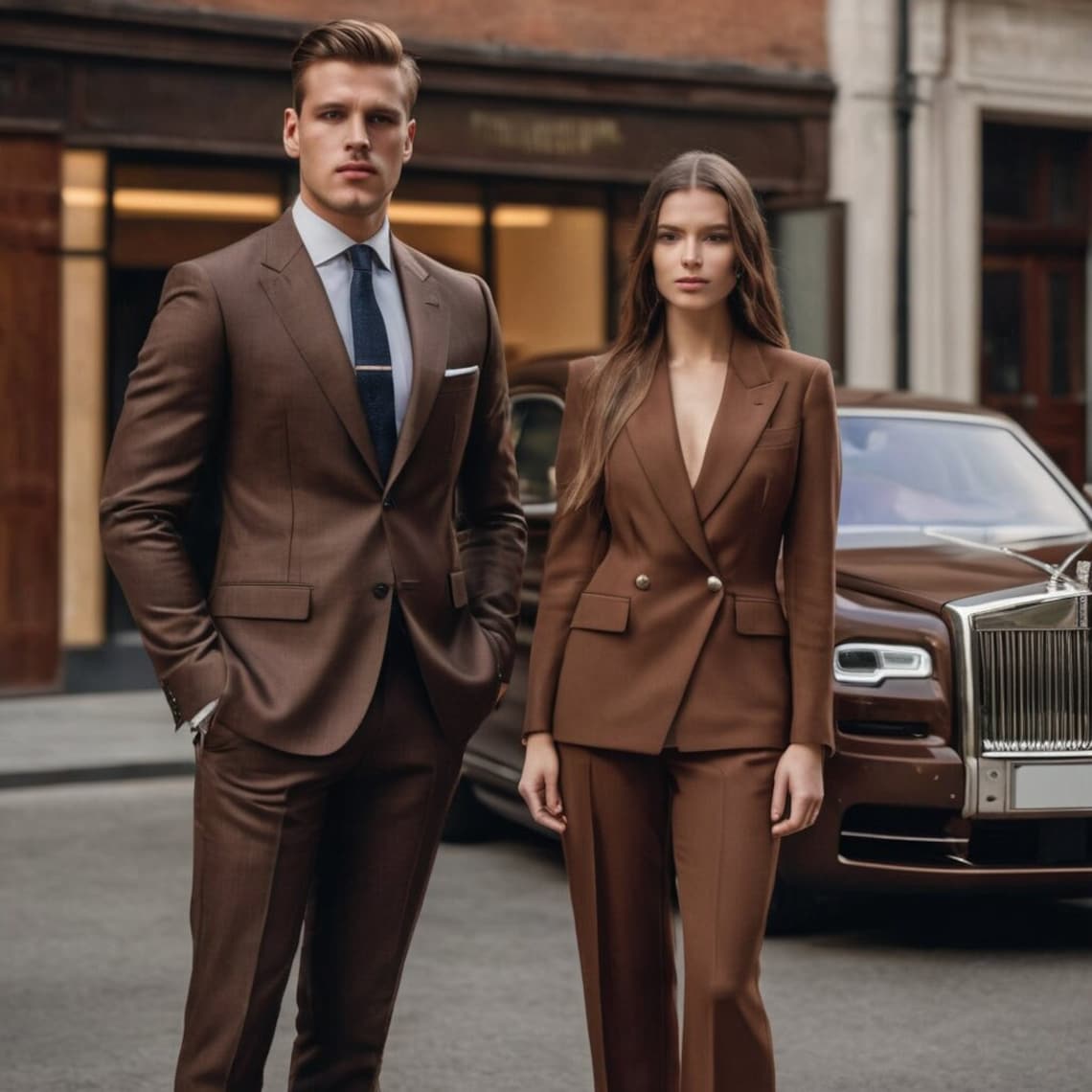 Brown Suit for Men, Brown Wedding Suit for Men, Brown Suit for Prom ...