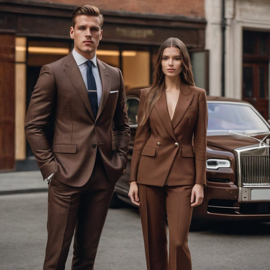 Brown Suit for Men, Brown Wedding Suit for Men, Brown Suit for Prom ...