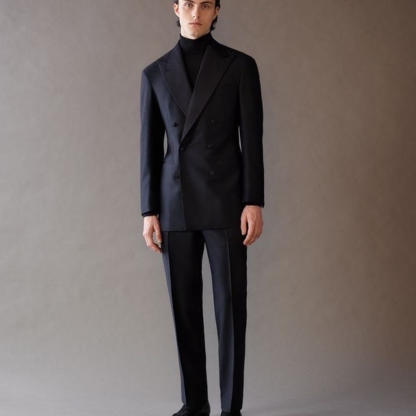 Double Breasted Suit - Etsy