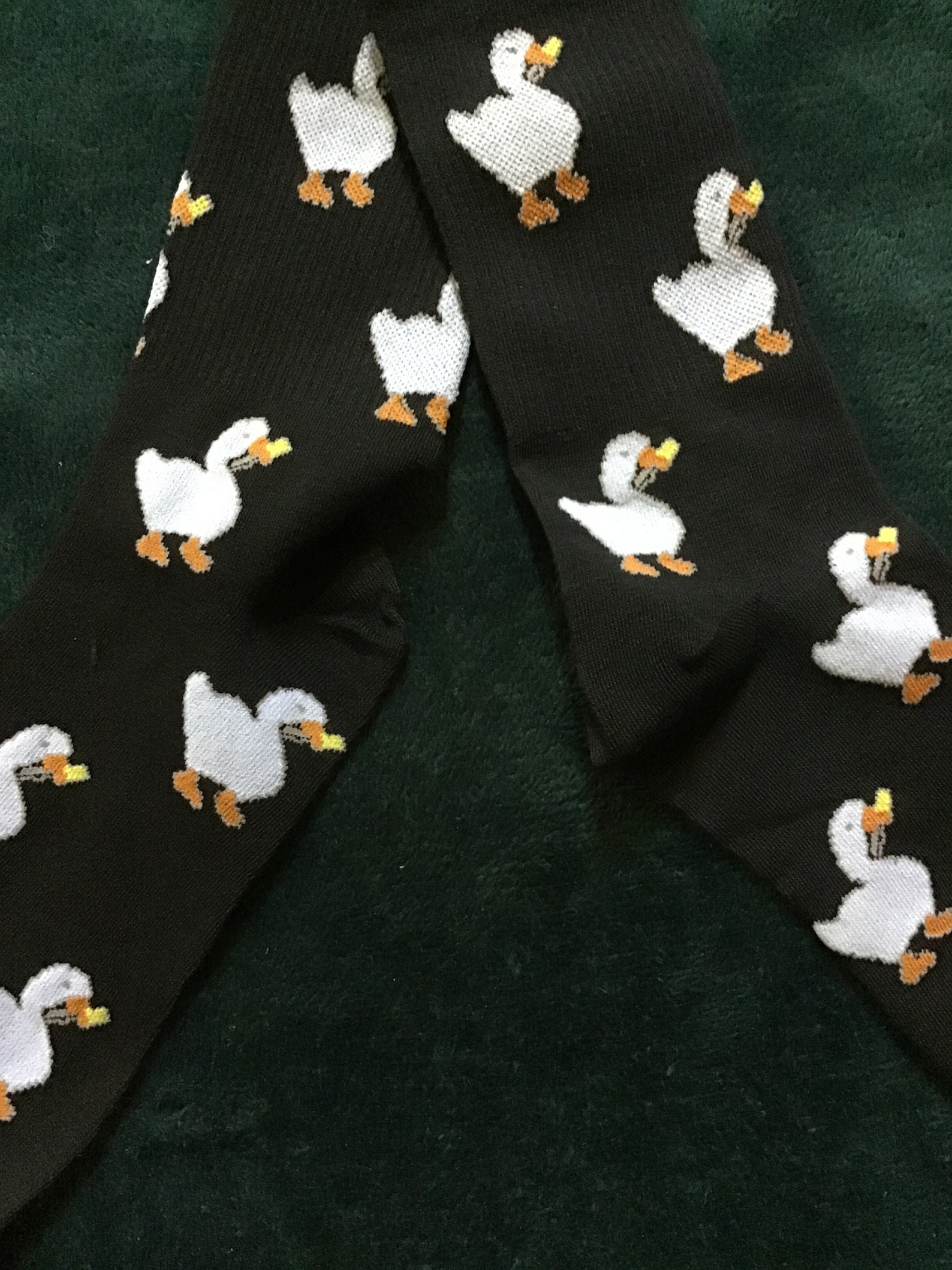 Duck Socks, Duck Accessories, Novelty Socks, Animal Socks, White Ducks ...